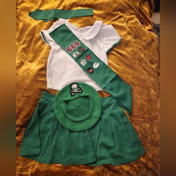 Dolls Kill | Skirts | Trickz N Treatz Hell Scout Costume Set | Poshmark